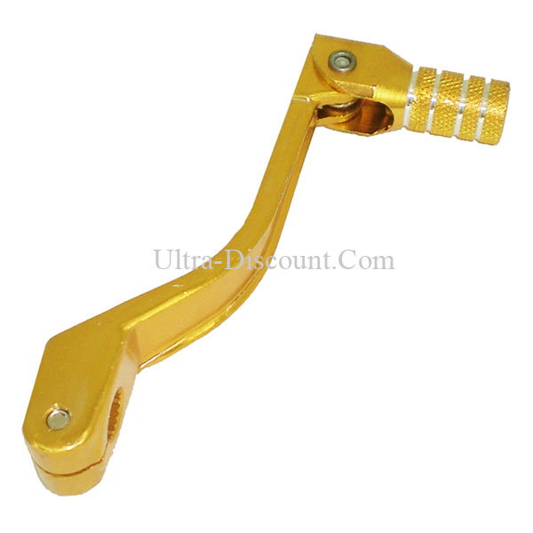 Gear Shifter (Offset) - Gold, Gear Shifter, Dirt Bike Spare Parts - ud ...